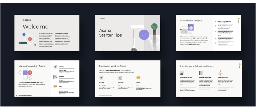 Powering Asana's internal training - SketchDeck