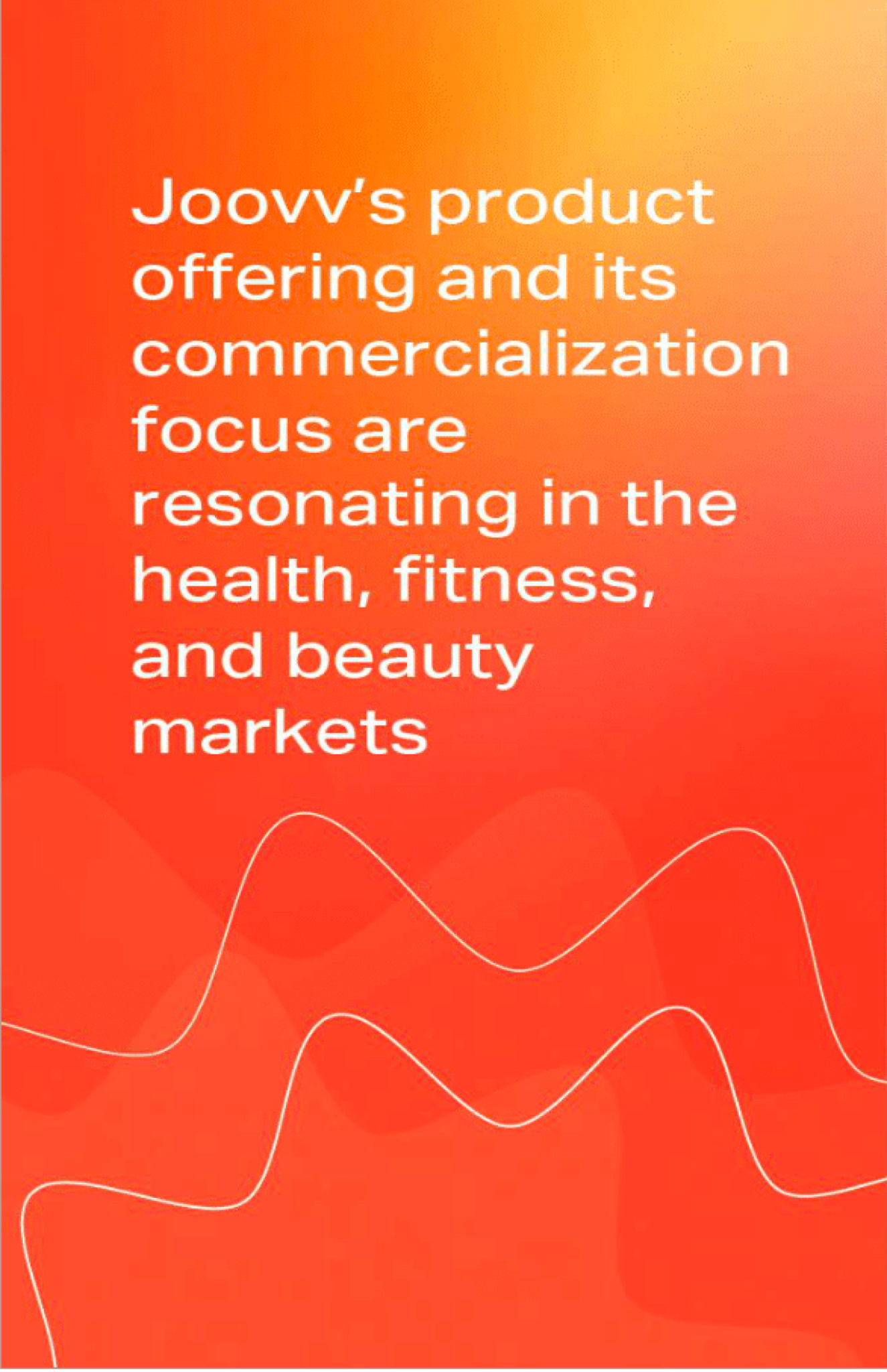 Joovv product deck - SketchDeck