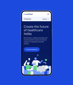 LeanTaaS: a website transformation for growth - SketchDeck