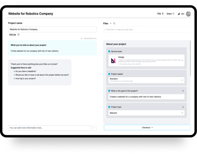 AI at SketchDeck - SketchDeck